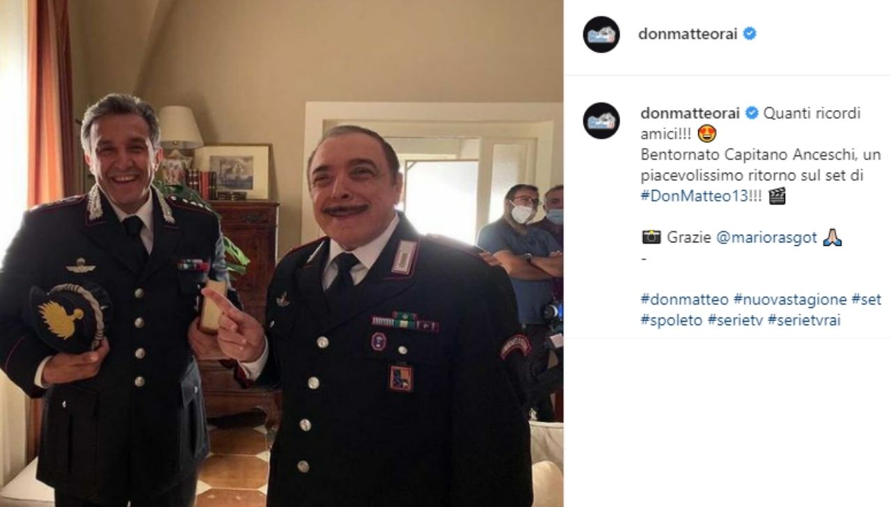 Don Matteo 13: Terence Hill lascia il testimone (e la bici) a Raoul Bova