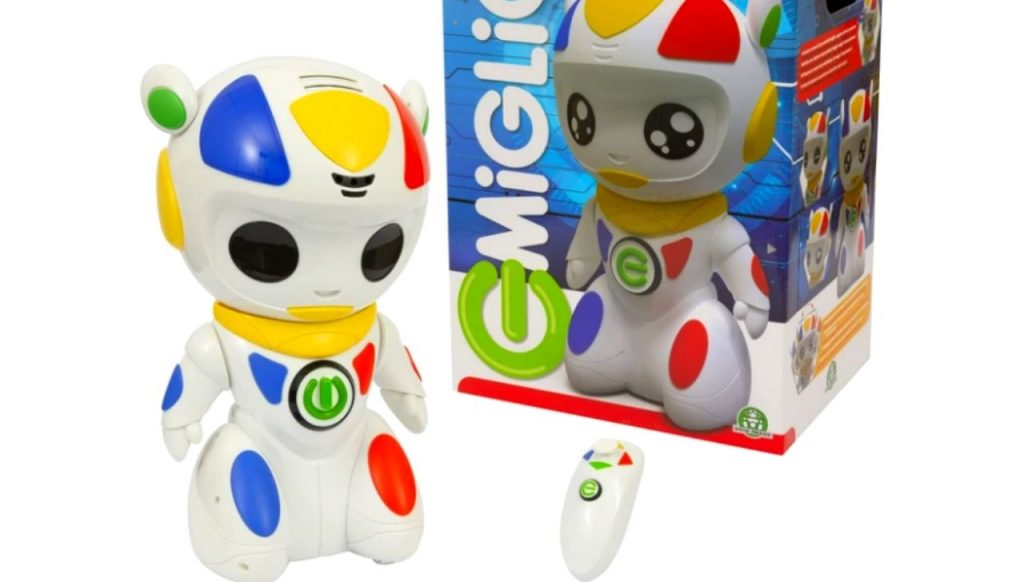 Emiglio: dagli anni '90 torna il celebre robot amico dei bambini