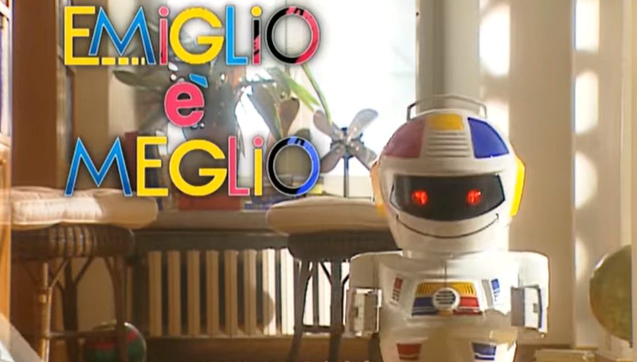 Emiglio: dagli anni '90 torna il celebre robot amico dei bambini
