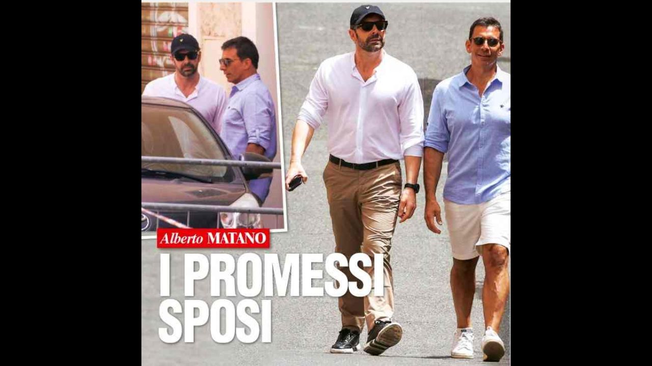 Alberto Matano a nozze a giugno: svelato il volto del compagno Riccardo