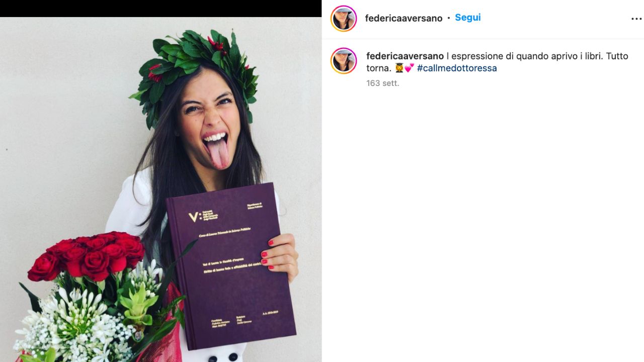 Federica Aversano chi è la nuova tronista di Uomini e Donne